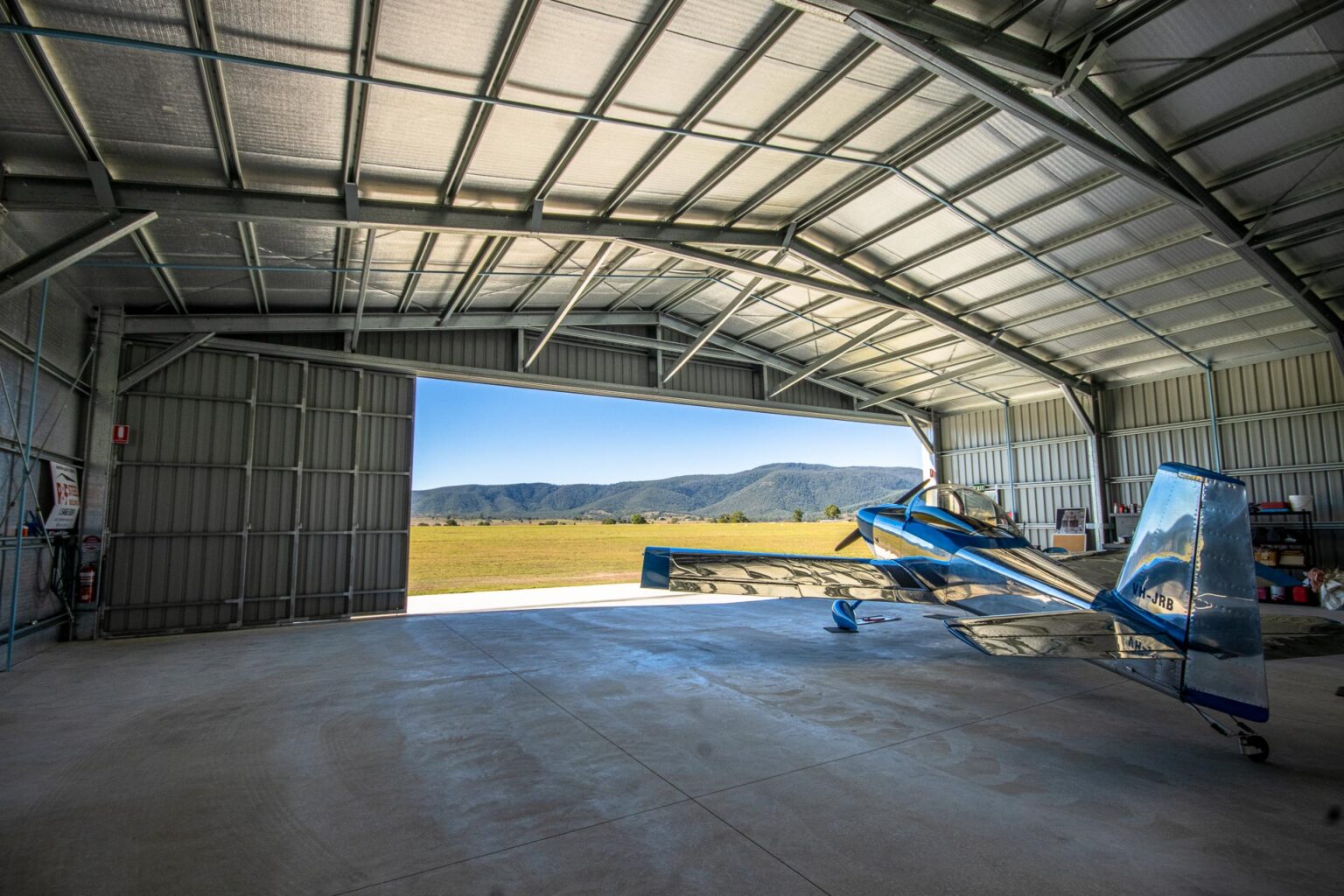 Custom Aircraft Hangars - Engineered for Clear Openings